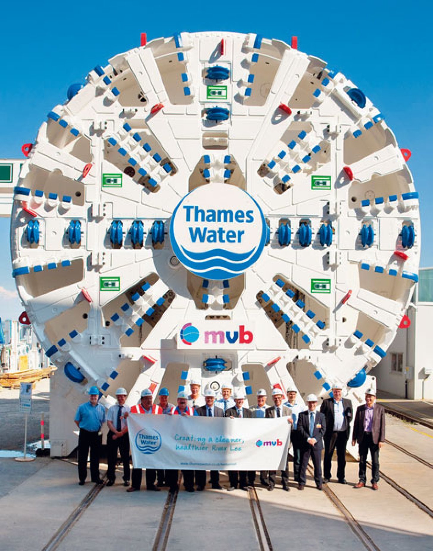 Handover of Lee Tunnel TBM - VINCI