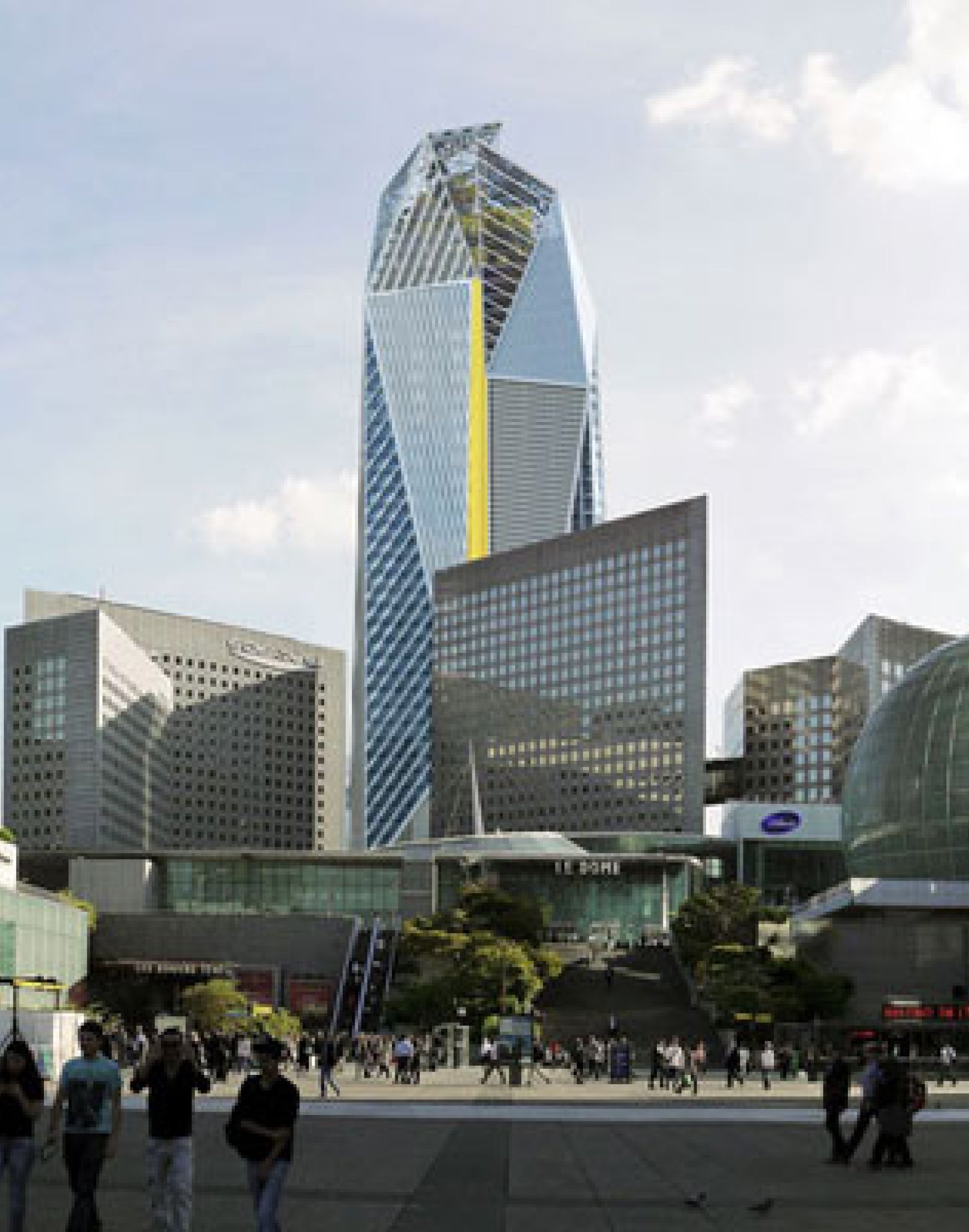 Hekla tower in La Défense - VINCI
