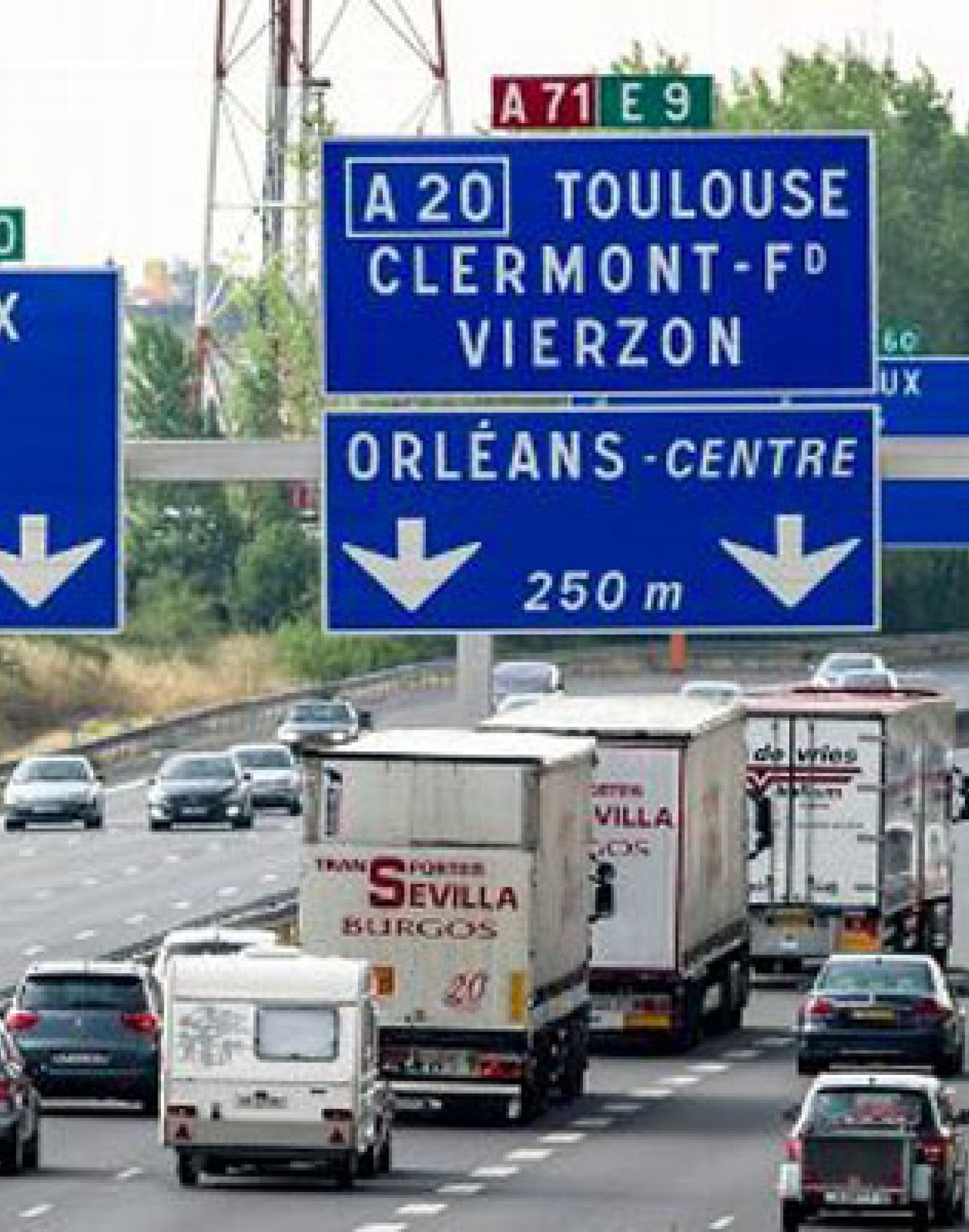 Project begins to widen the A10 motorway north of Orléans - VINCI