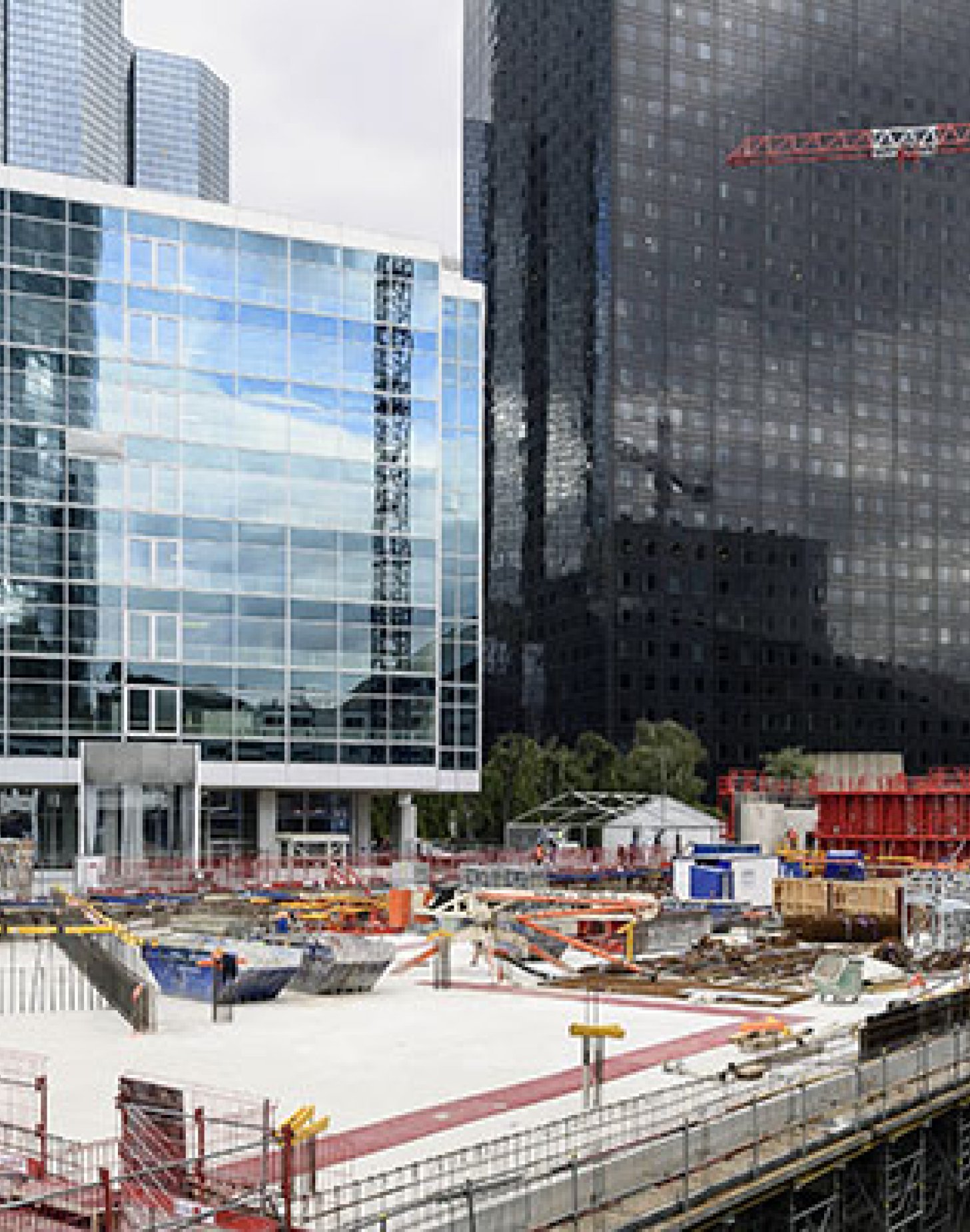 Trinity: work on the high-rise gets under way - VINCI