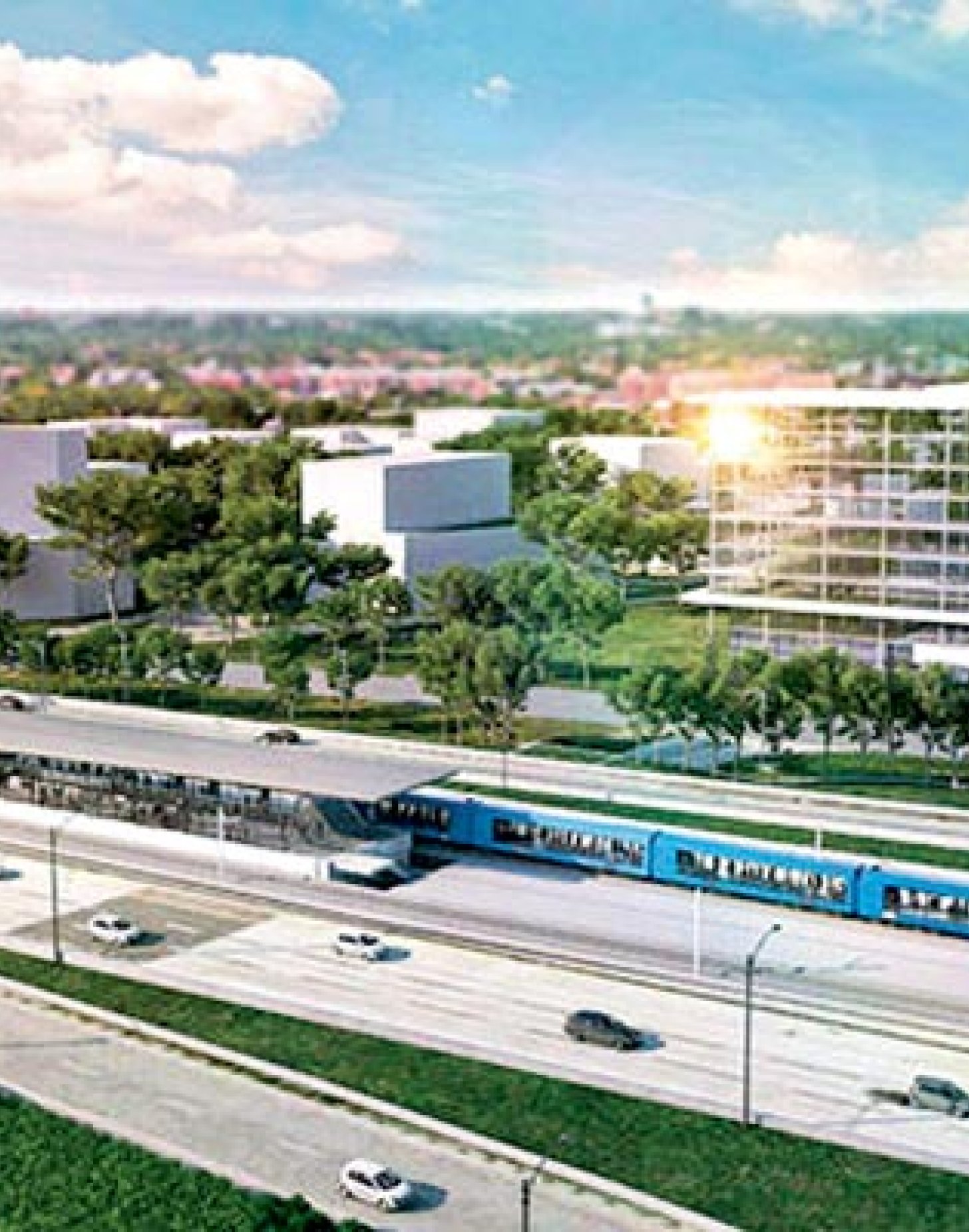 Participating in a public transport project in Montreal - VINCI