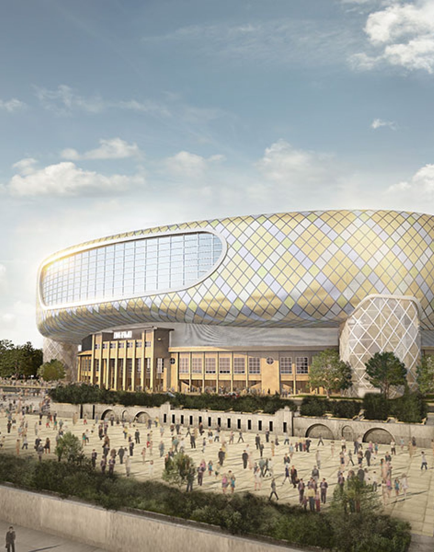 VINCI signs the contract for the Dynamo Moscow stadium in Russia - VINCI